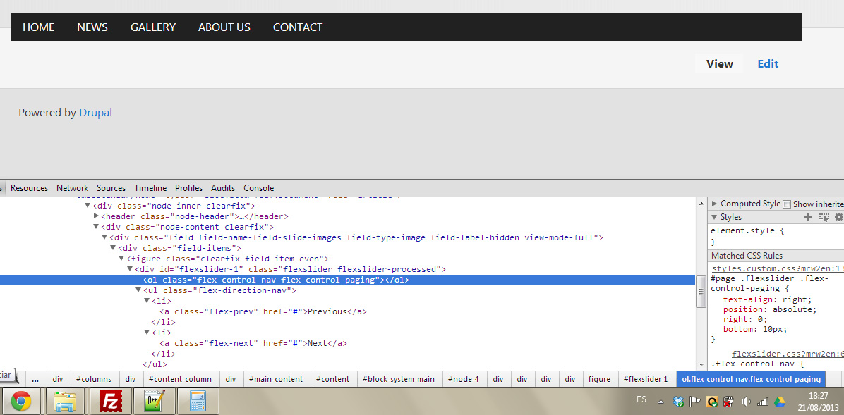 FlexSlider alpha2 breaks FlexSlider Fields integration [#2069435] | Drupal.org