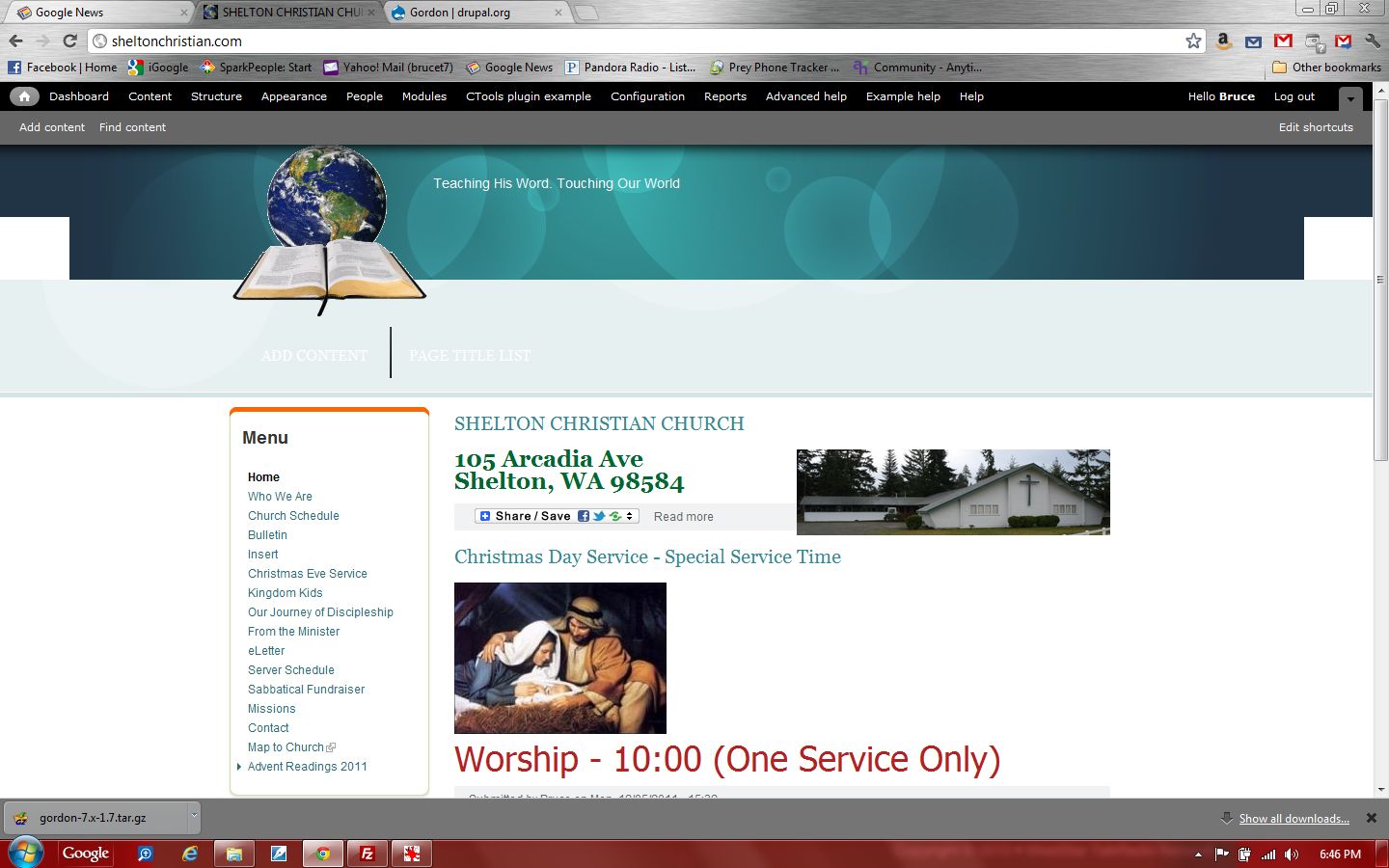 Menu issue [#1368834] | Drupal.org