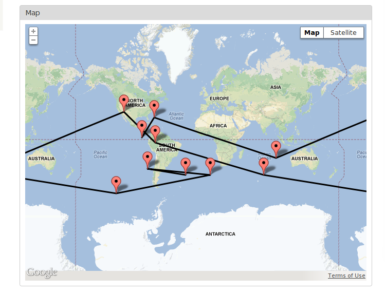 Gmaps shapes library upgrade to v3 compatible format [#1982320] | Drupal.org