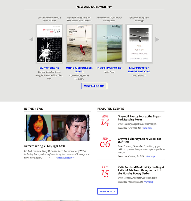 Graywolf Press | Drupal.org