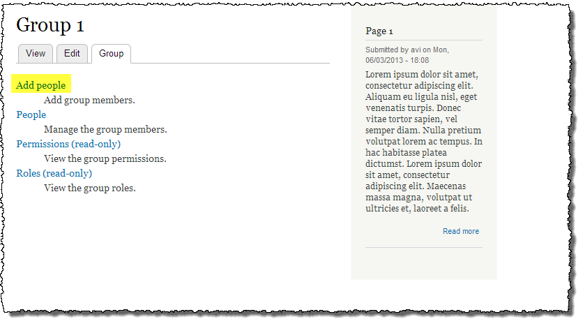 Manage Group Membership | Management | Drupal Wiki guide on Drupal.org