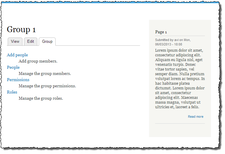 Manage Group Specific Permissions | Management | Drupal Wiki guide on Drupal.org