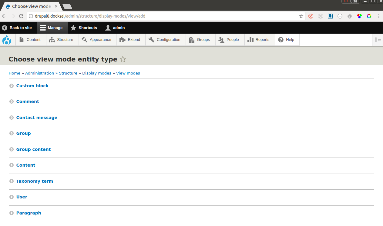 Basic Configuration | Group v1 guides | Drupal Wiki guide on Drupal.org