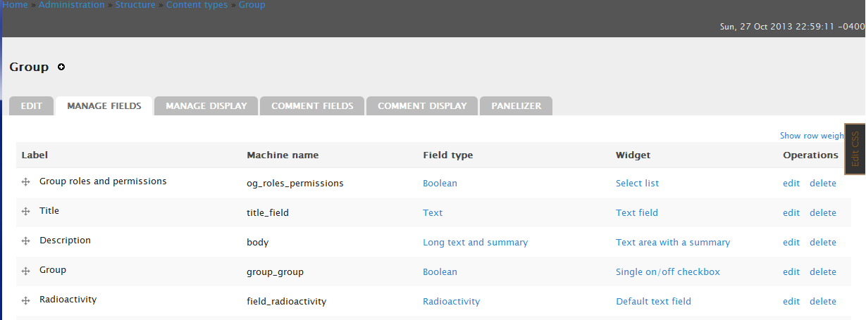 Where is the group "use default roles and permissions" setting? [#2121923] | Drupal.org