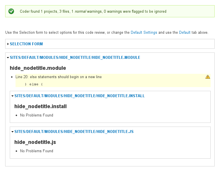[D7] Hide Nodetitle [#1783722] | Drupal.org