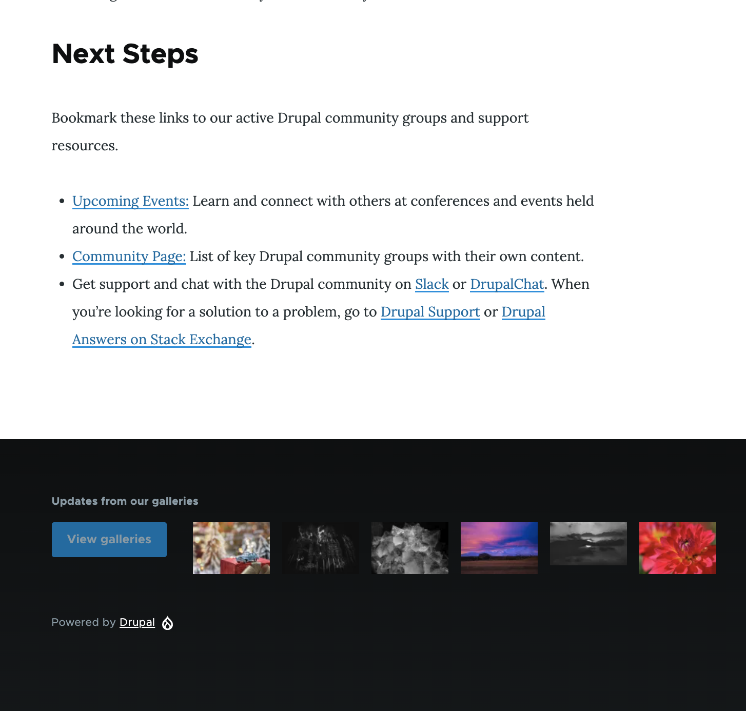 Displaying Galleries on Your Site | Getting Started with Media Gallery | Drupal Wiki guide on ...