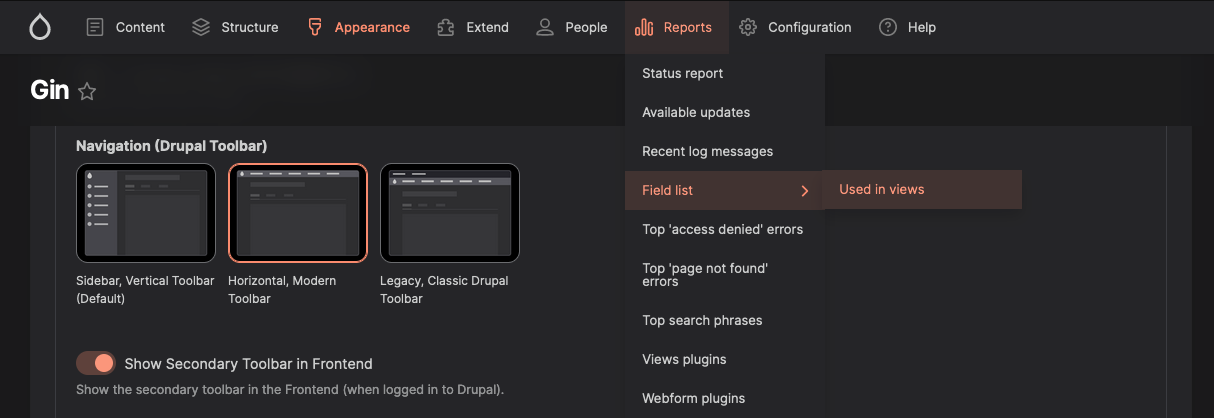Specific settings within Gin | Gin Admin Theme | Drupal Wiki guide on ... Specific settings within Gin | Gin Admin Theme | Drupal Wiki guide on ...