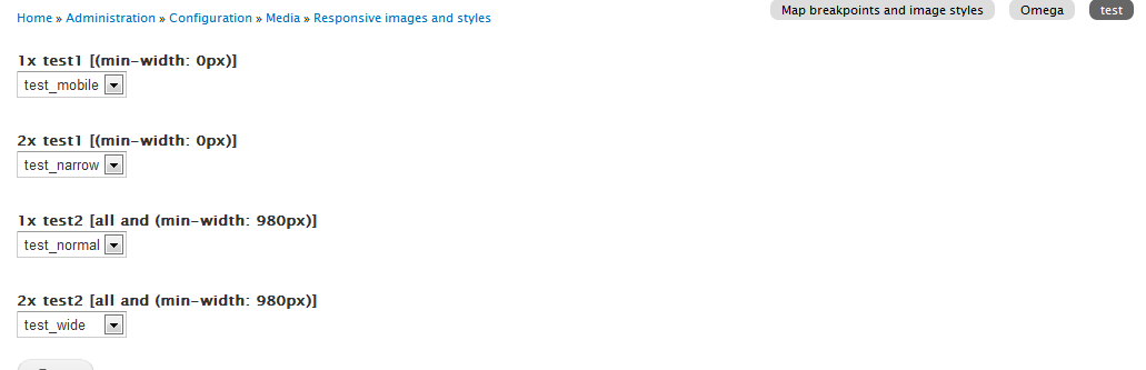 Picture output isn't using defined breakpoints [#1710666] | Drupal.org