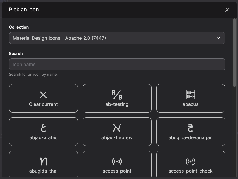 Iconify Field | Drupal.org