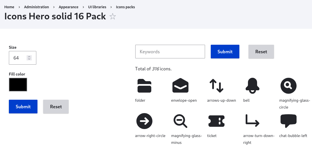 UI Icons | Drupal.org UI Icons | Drupal.org