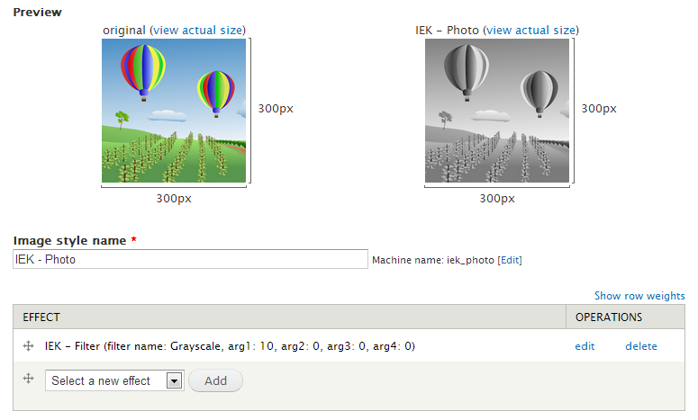 Filter effect | Drupal.org