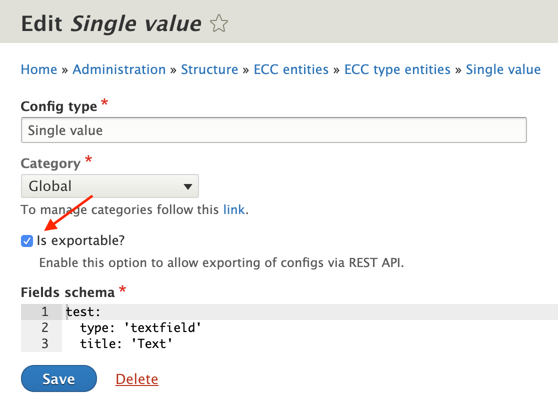 How to use the export feature | ECC | Drupal Wiki guide on Drupal.org