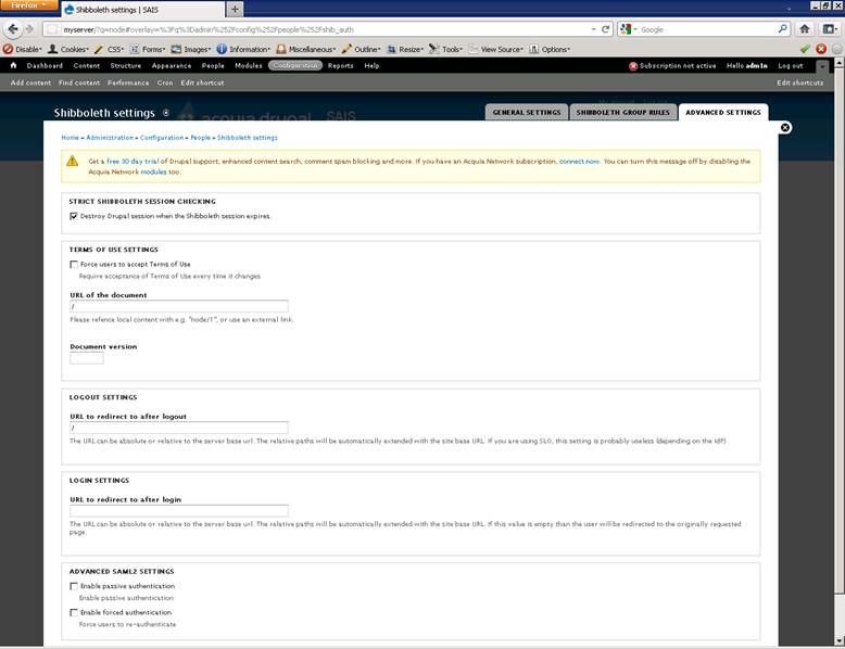Access Denied [#1393852] | Drupal.org