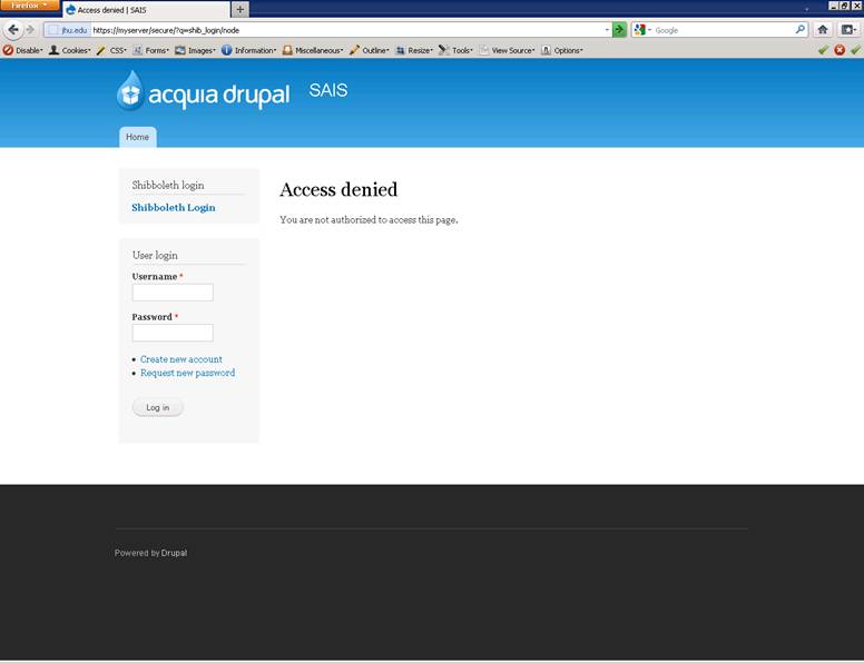 Access Denied [#1393852] | Drupal.org