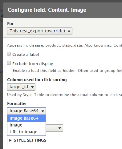 Adding base64 encoded images into content pages and rest views directly | Image Base64 Formatter ...