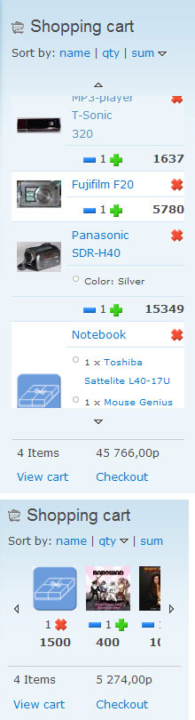 Ubercart pictured cart block | Drupal.org