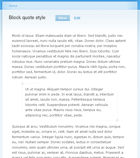 Blockquote | Drupal.org Blockquote | Drupal.org