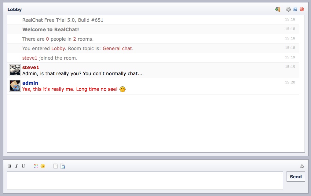 RealChat module | Drupal.org RealChat module | Drupal.org