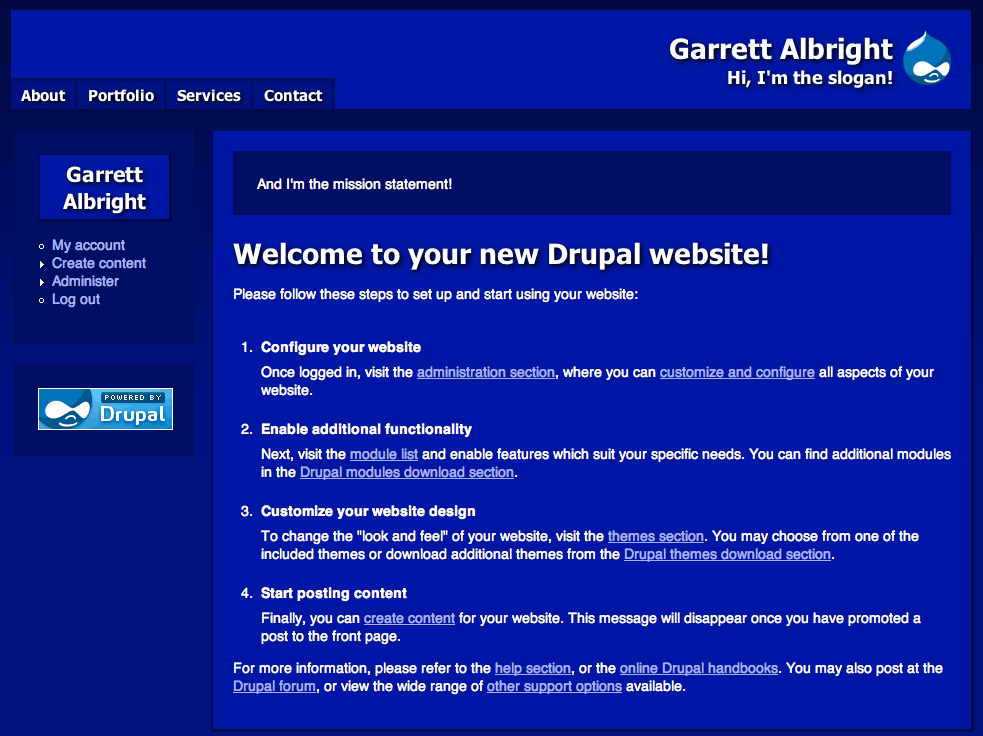 Zen Twilight | Drupal.org