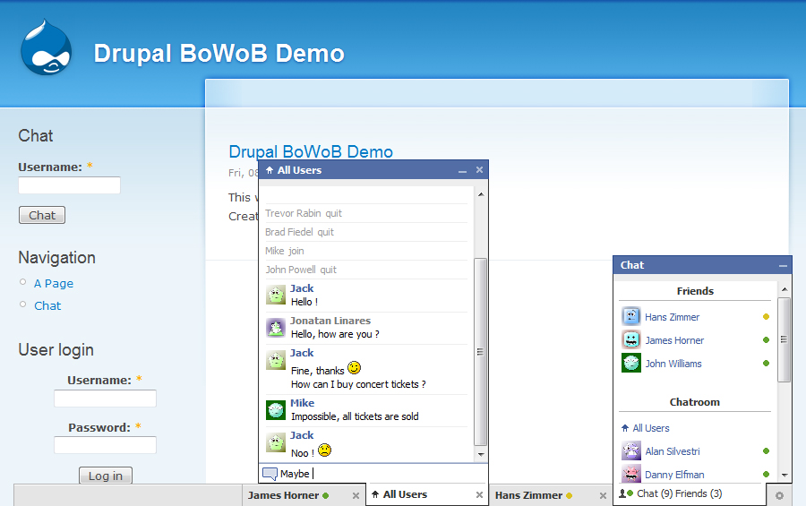 BoWoB Chat | Drupal.org