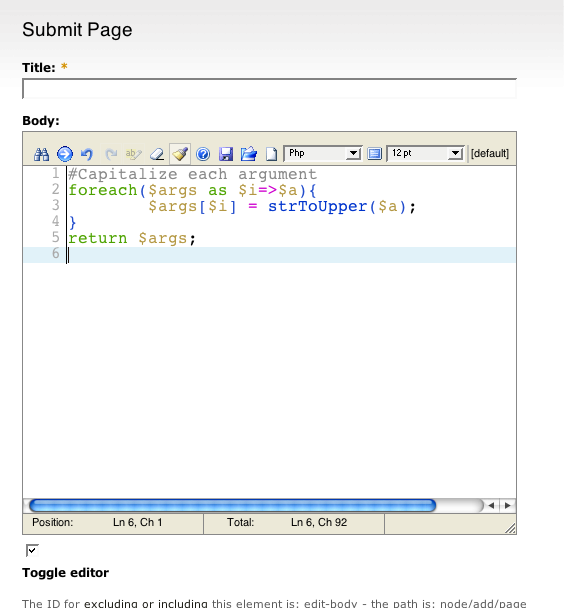 Editarea | Drupal.org