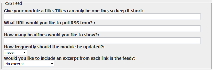Feed field (CCK module) | Drupal.org