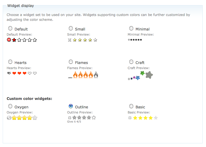 Fivestar | Drupal.org