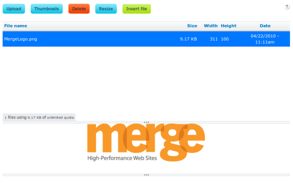 IMCE Kama Style | Drupal.org