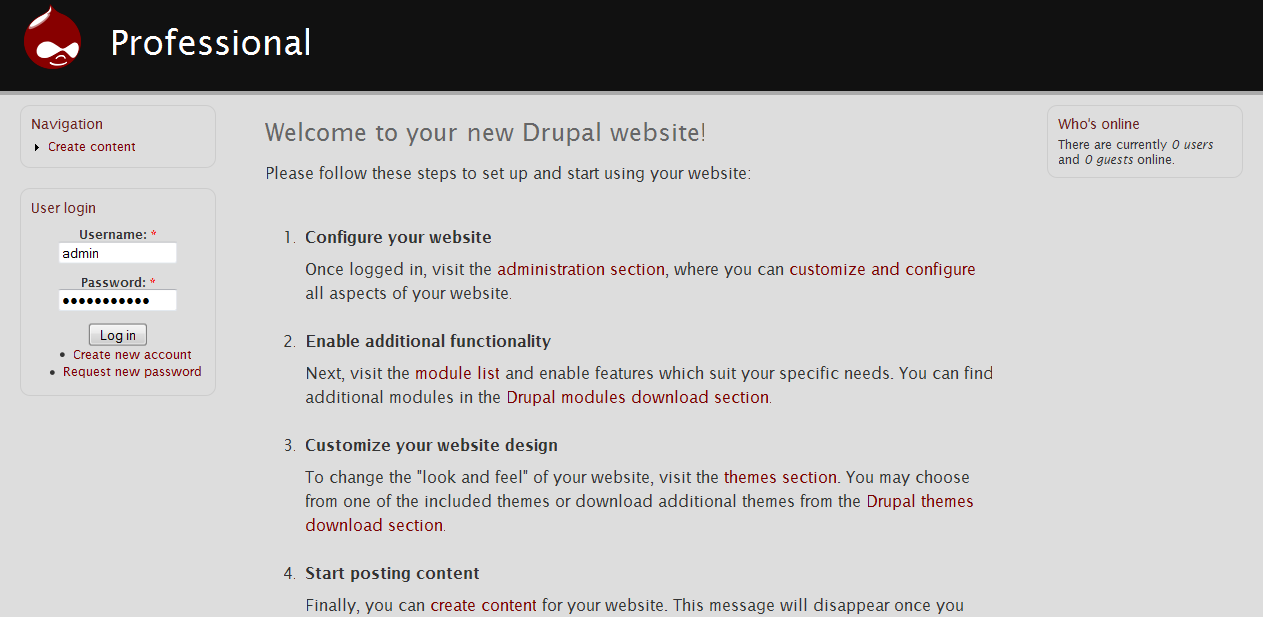 Professional | Drupal.org