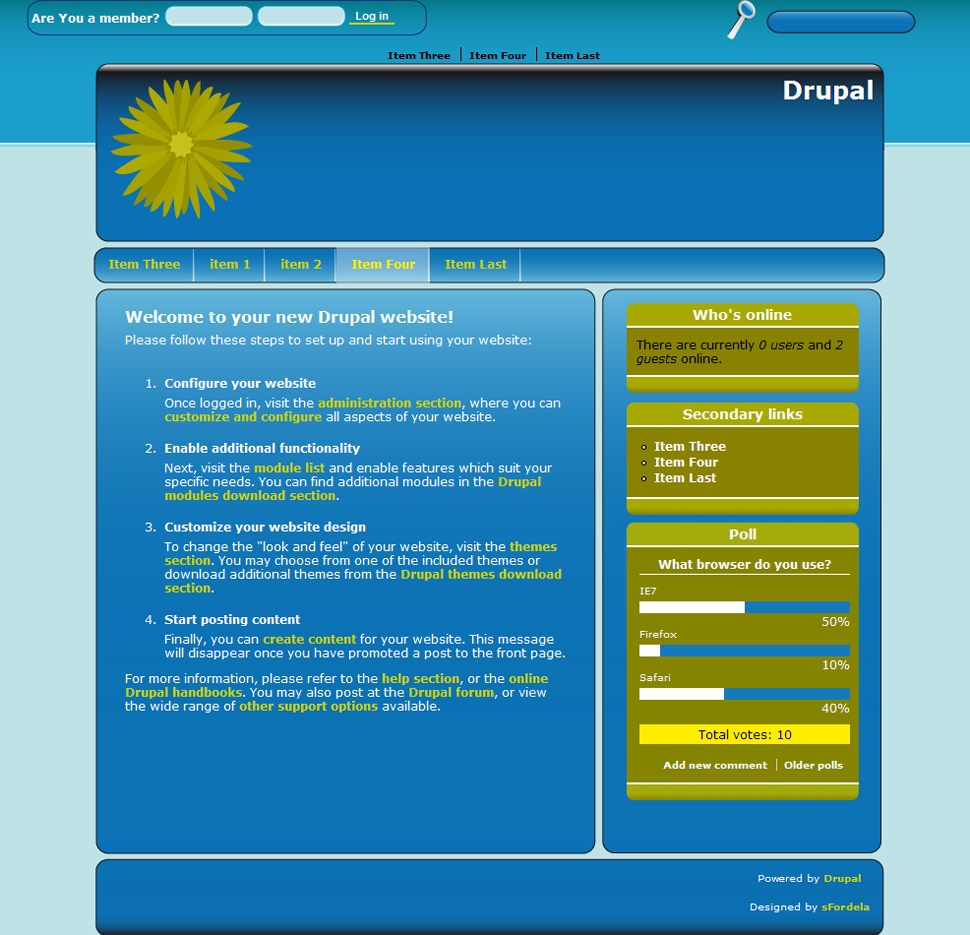 Smooth Blue | Drupal.org