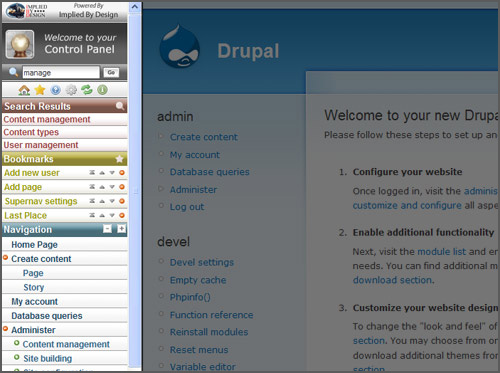 Super Nav | Drupal.org