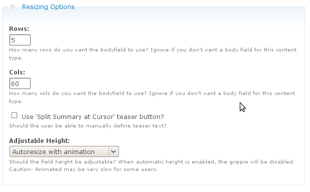 Resizable Body | Drupal.org