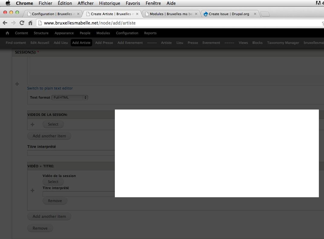 Media Browser modal/overlay empty [#2206815] | Drupal.org