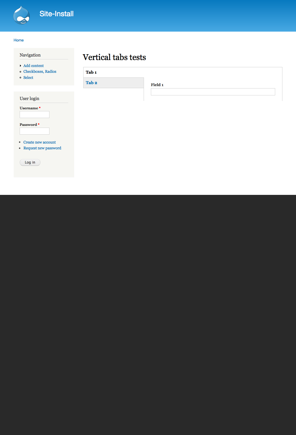 Vertical tabs header and container rendered even when no vertical tabs [#1742438] | Drupal.org