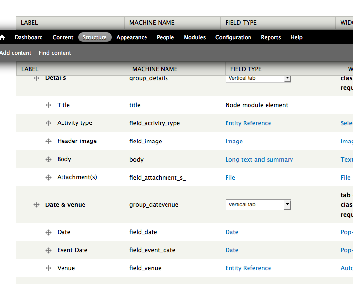 Option Placement [#2707037] | Drupal.org