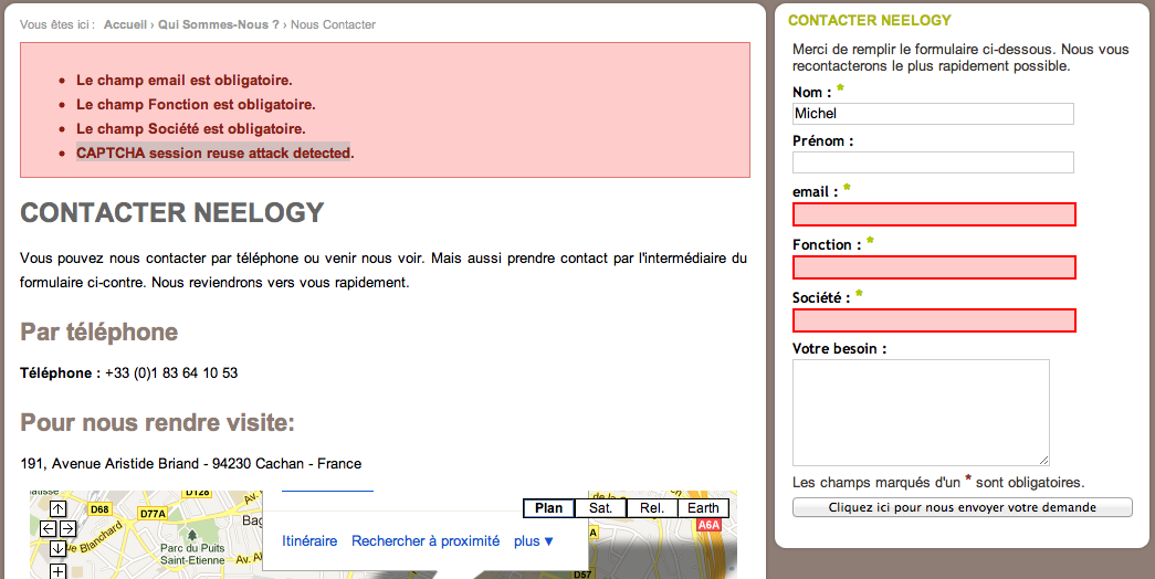 Captcha Session Reuse Attack Detected Message When Form Not Complete 1285096 