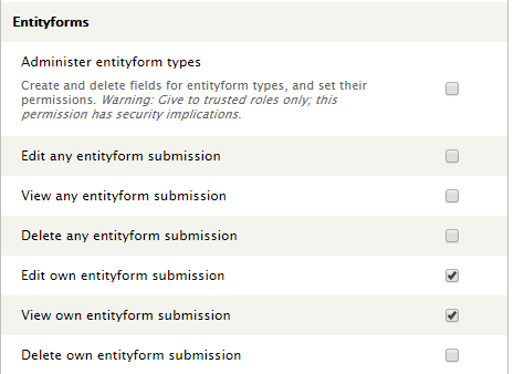 Allow Anonymous users to edit Entityform Submissions [#2181691] | Drupal.org