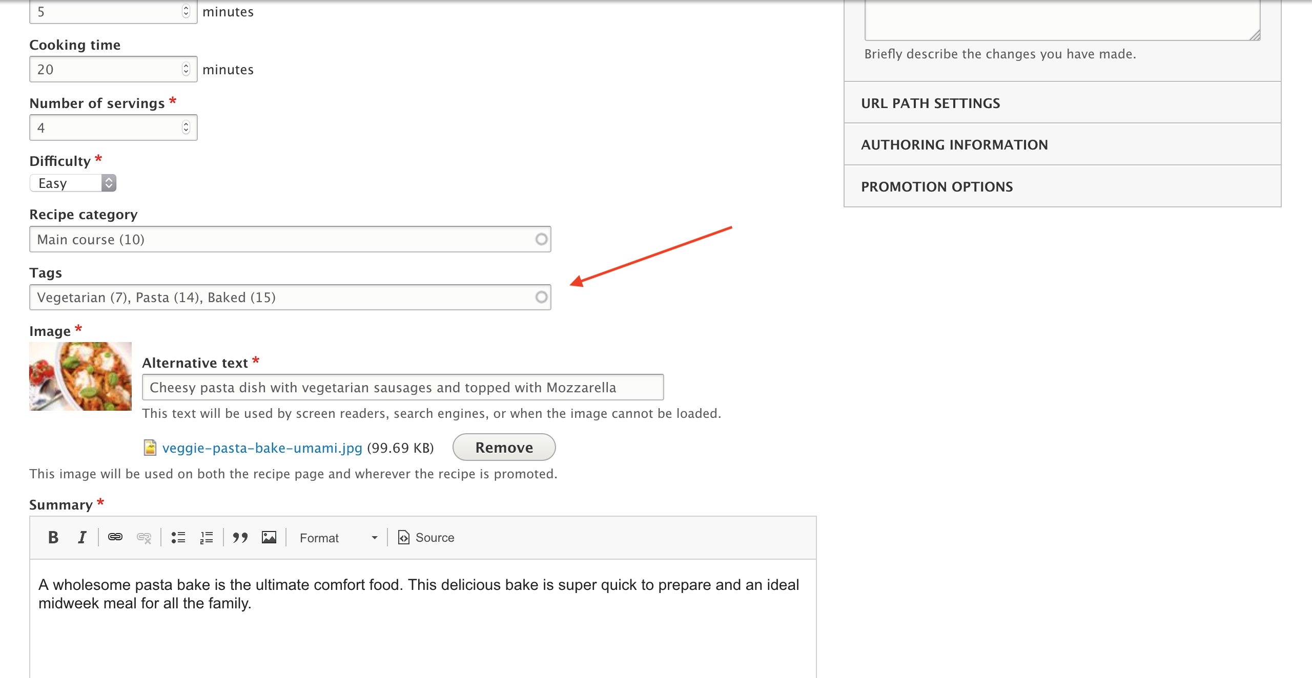 Use tags-style autocompletion for categories and tags in Umami ...