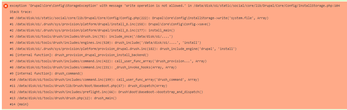 Open Social 8.x-1.12 distribution installation error on Aegir [#2961093] | Drupal.org