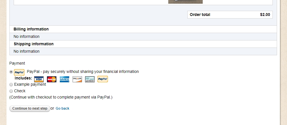 Shipping Address fields not display on Checkout page [#2962086] | Drupal.org