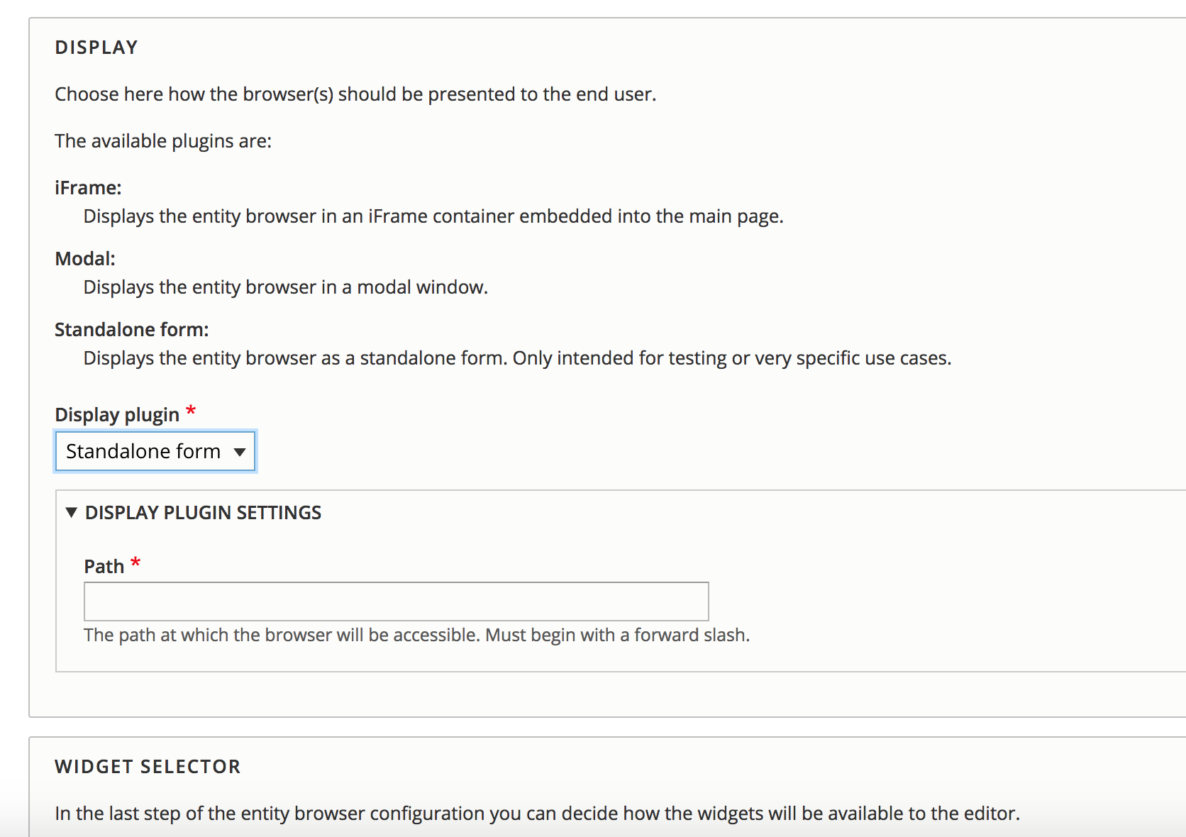 Remove ctools dependency by building own admin UI [#2764875] | Drupal.org