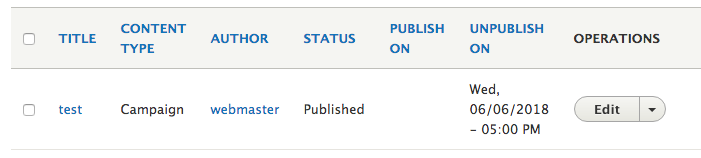 Nodes not publishing after Cron - conflict with Workbench Moderation [#2977887] | Drupal.org