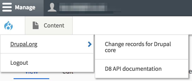 Add ability to hide Drupal.org links exposed by admin_toolbar_tools from certain users ...