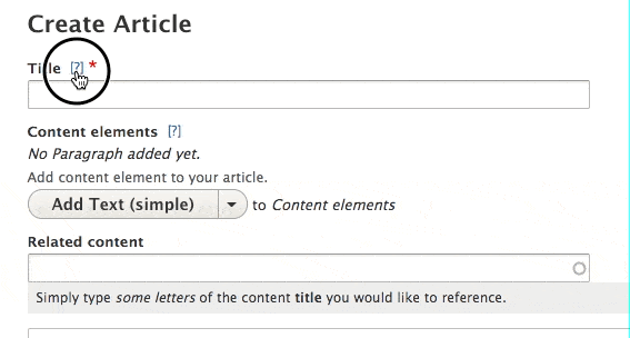 Content Guide | Drupal.org