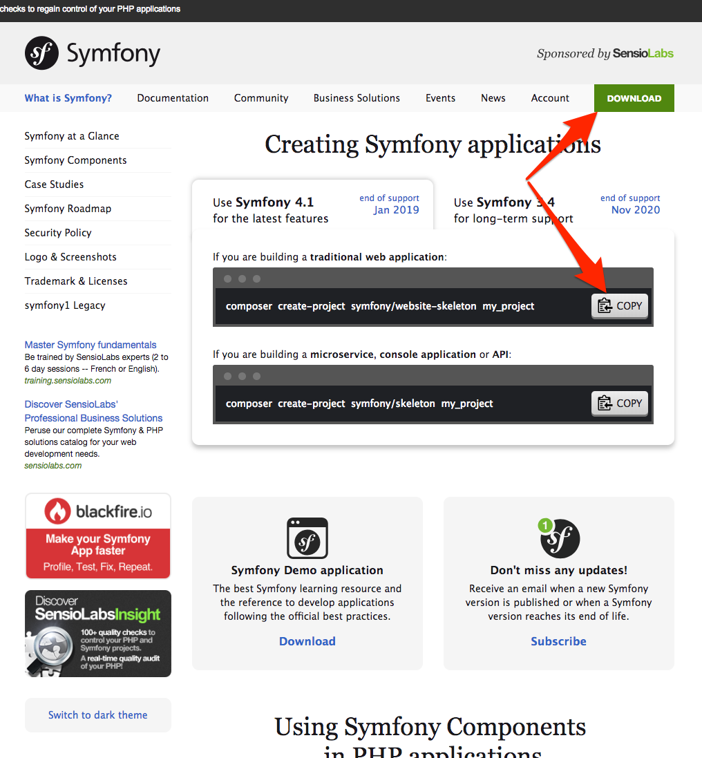 Improve clickpath for Downloading Drupal [#2987842] | Drupal.org