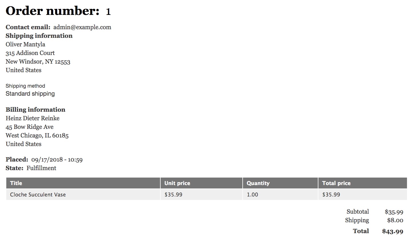 Sync the order "user" view display with the one in Commerce [#2990559] | Drupal.org