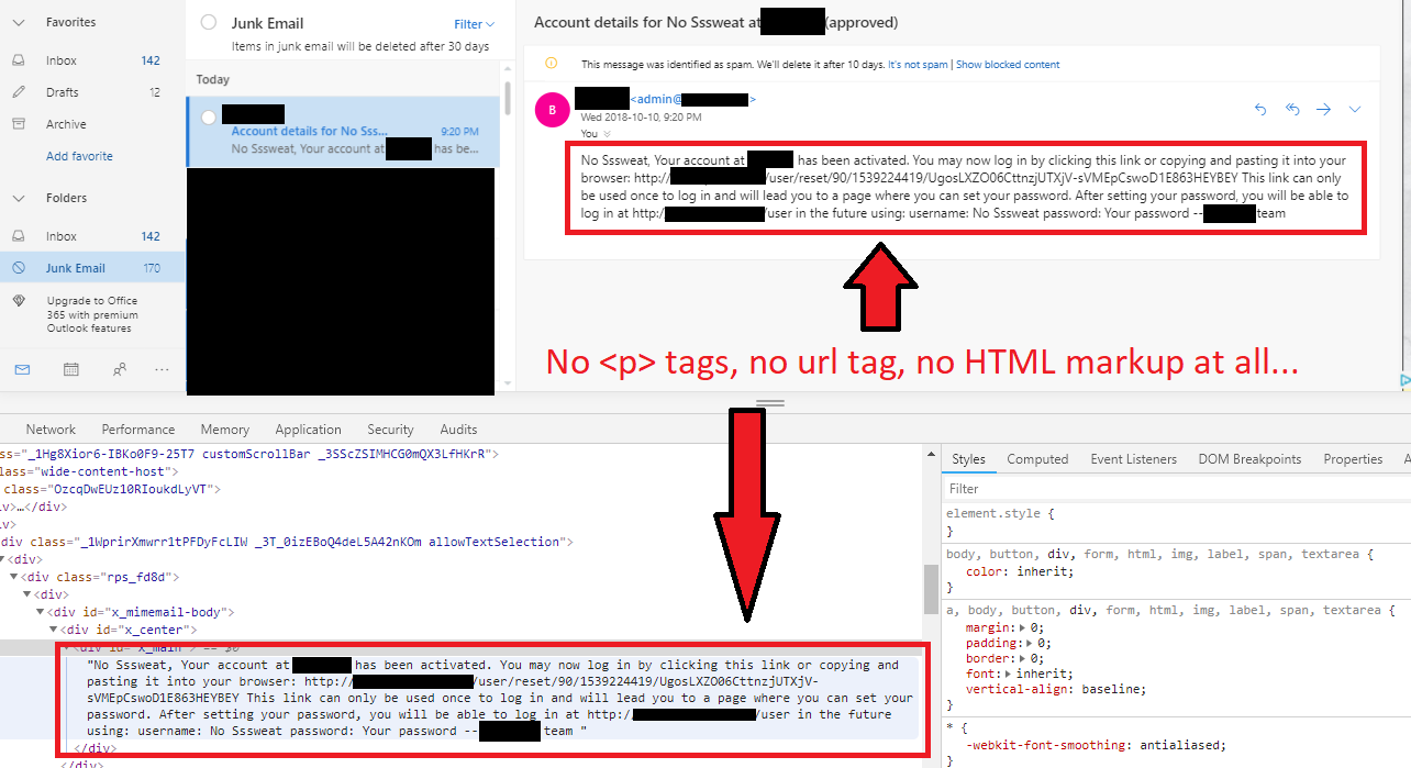 No HTML tags/markup for account/registration e-mails [#3005820 ...