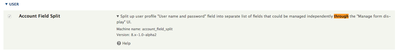 Capitalize the name of the module in .info.yml file [#3004755] | Drupal.org