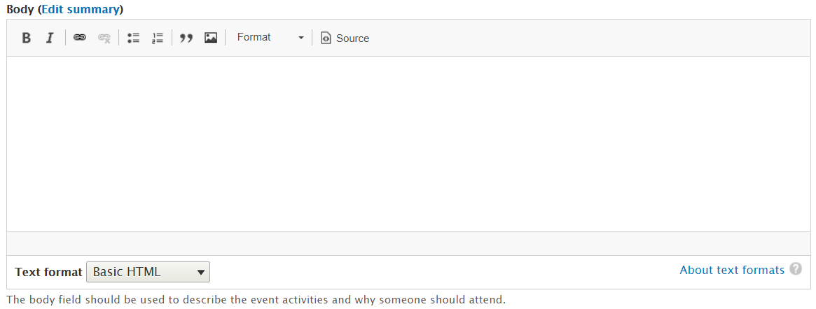 Position of the Help text for fields [#3012817] | Drupal.org