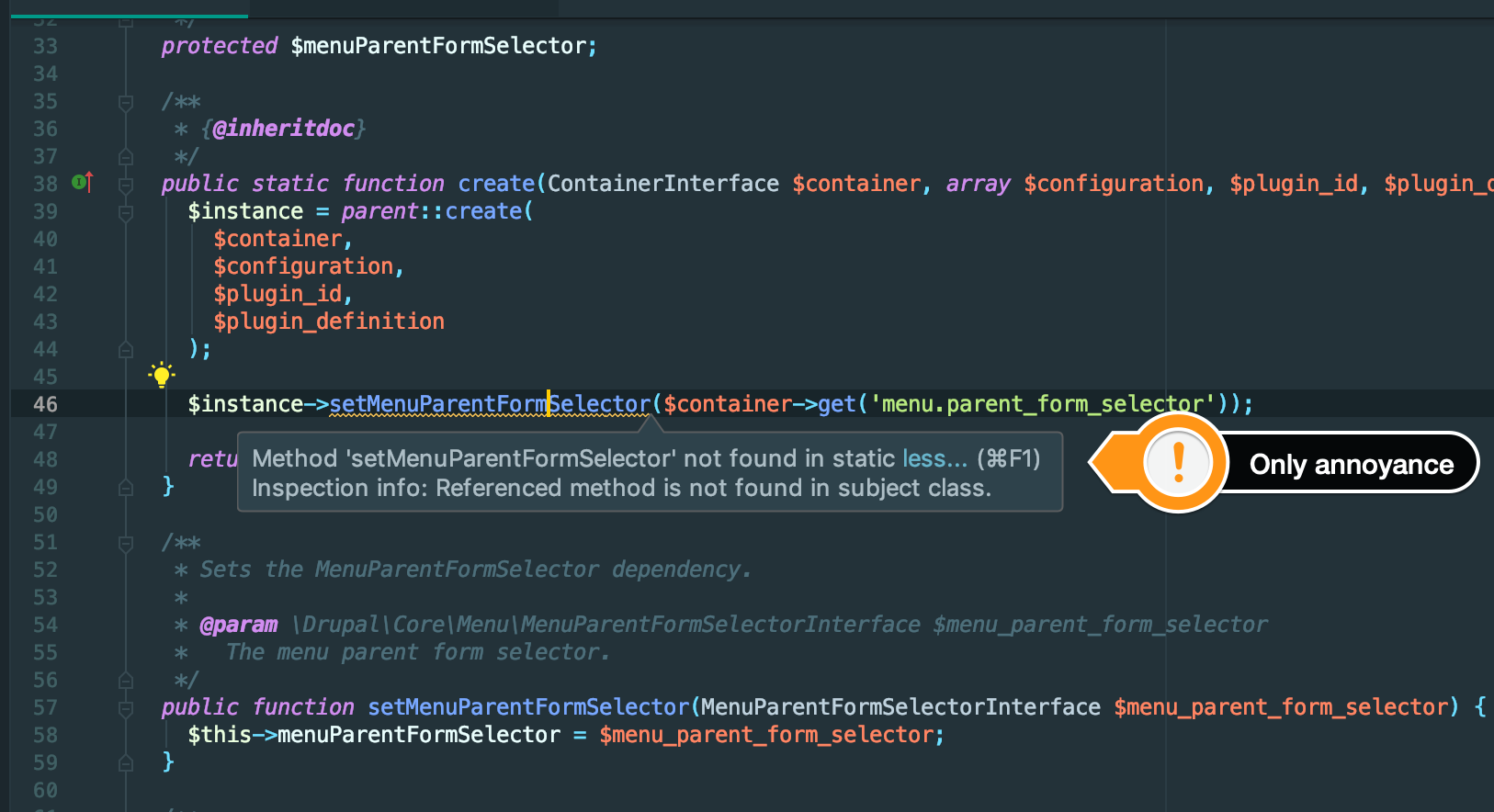 Dependency Injection issue [#2968049] | Drupal.org